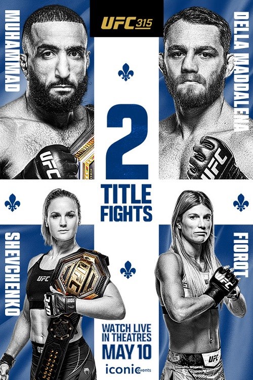 UFC 315: Muhammad vs. Della Maddalena | Santikos Palladium by Santikos ...