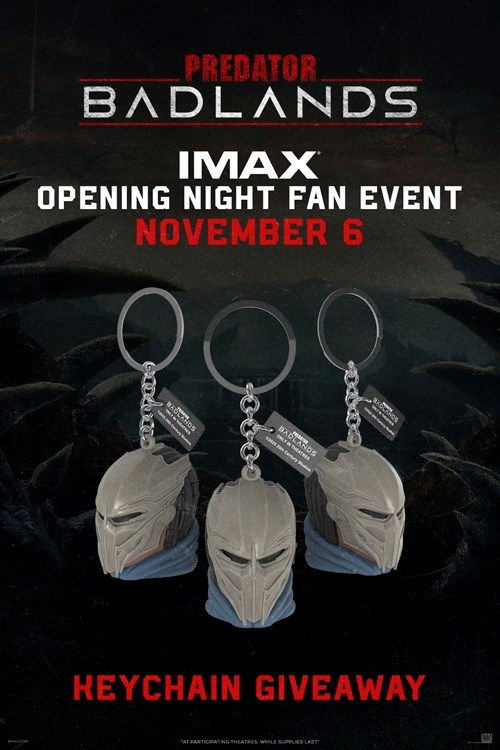 Predator: Badlands IMAX Opening Night Fan Event Showtimes at Santikos ...